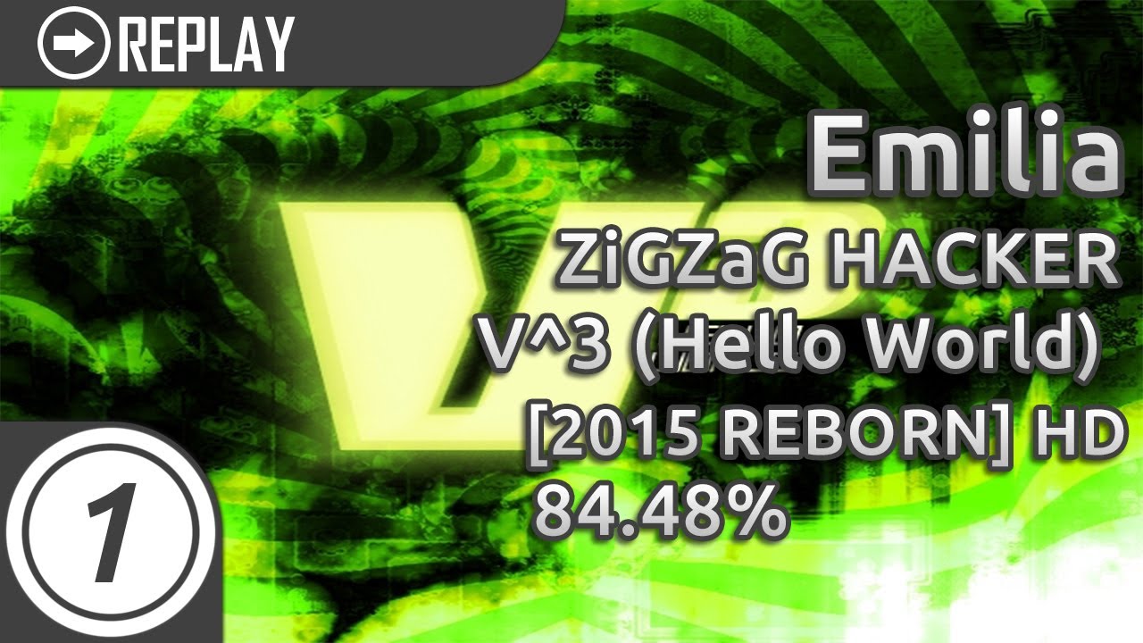 Emilia | ZiGZaG HACKER - V^3 (Hello World) [2015 REBORN] HD 84.48% 536/818x #1 Loved - YouTube