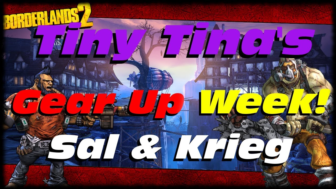 Borderlands 2 Krieg & Salvador Gear Up Shift Code! New Class Mods! Tiny ...