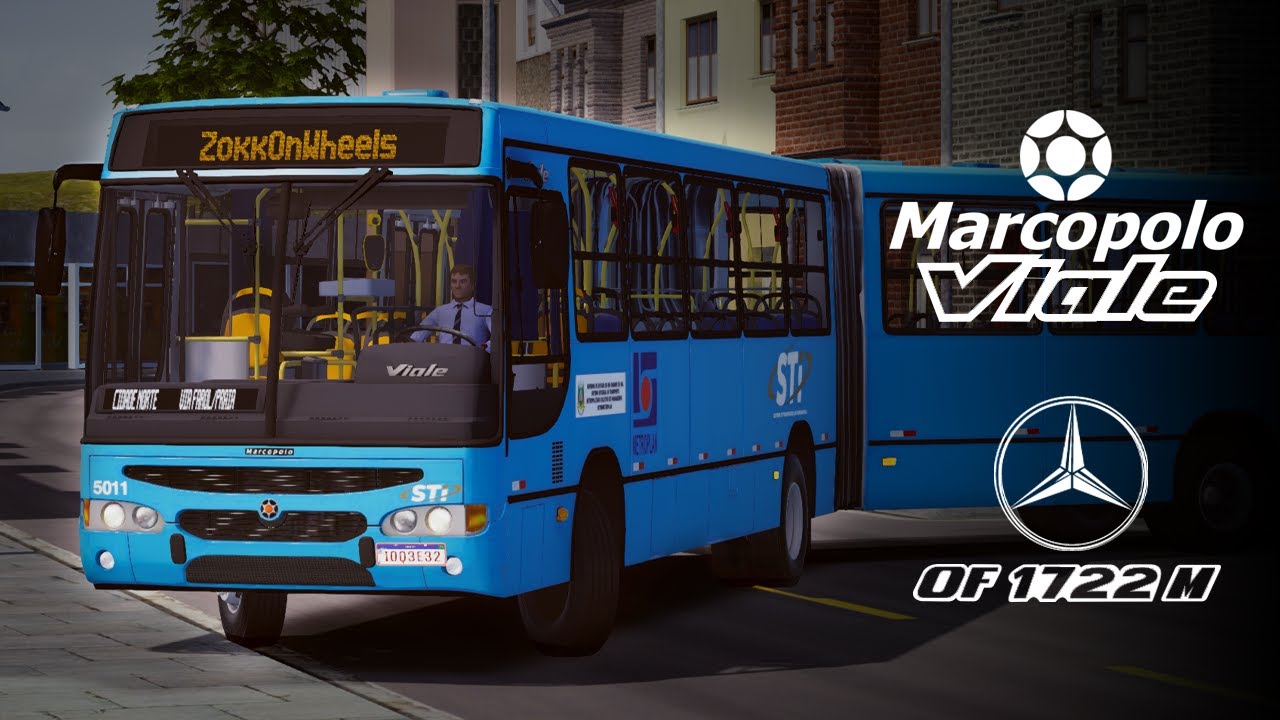 Marcopolo Viale 2008 - Mercedes Benz OF 1722M Articulado de METROPLAN ...