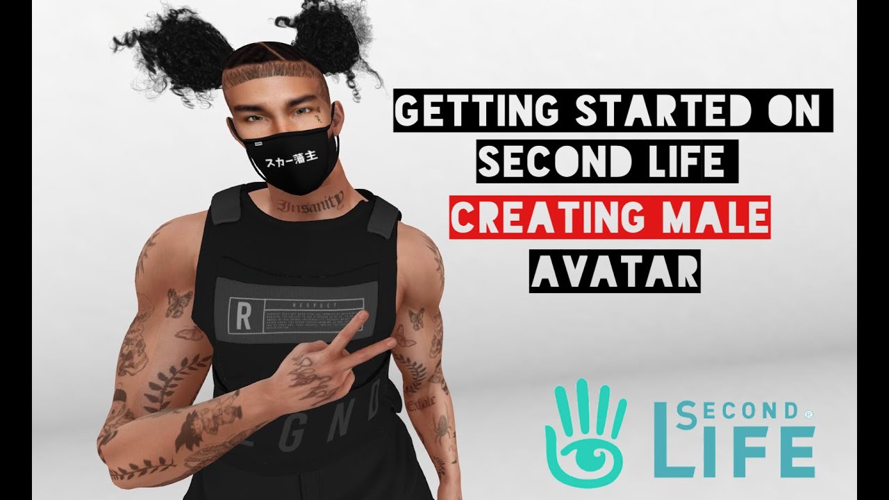 Creating Male Avatar In Secondlife 💸 - YouTube