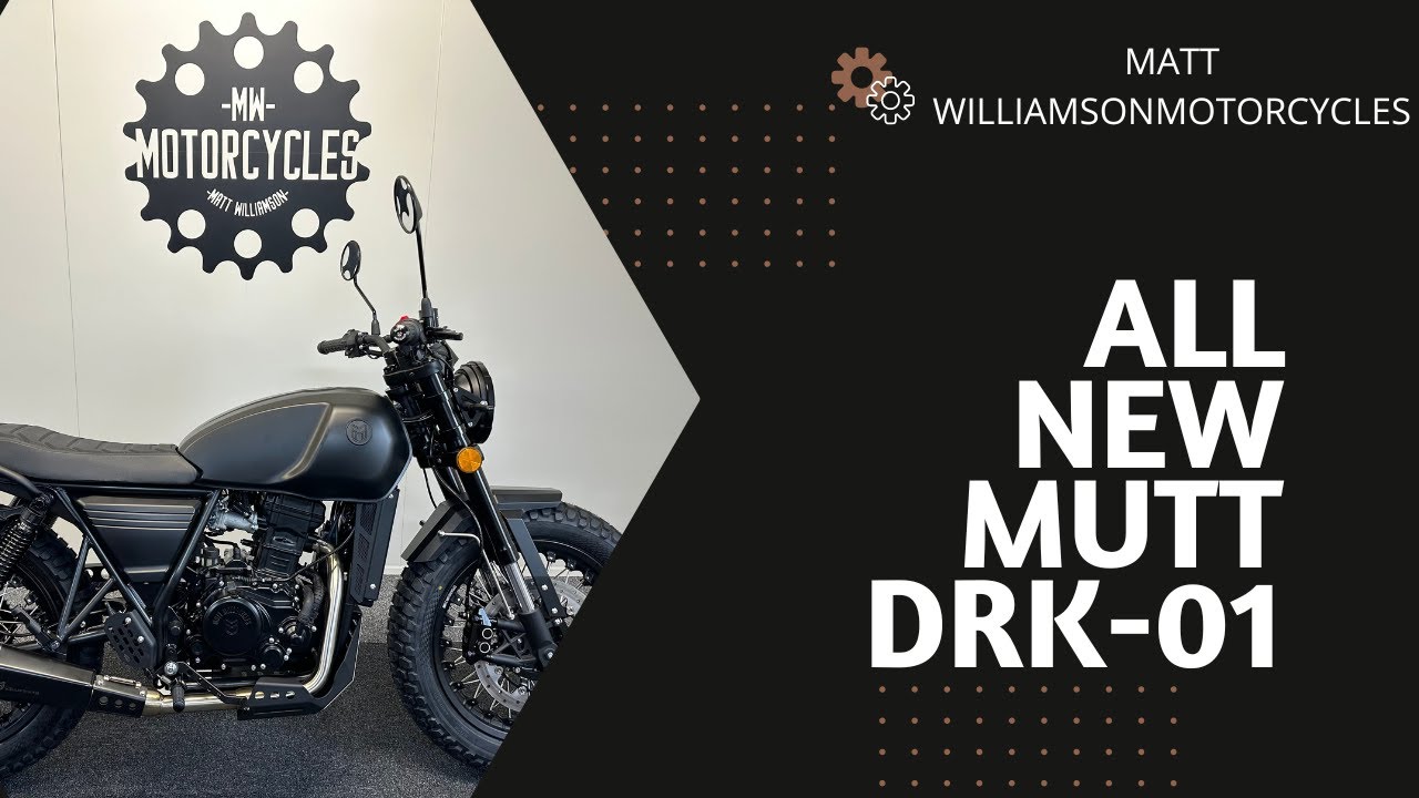 Mutt DRK-01. All new 125cc Machine. True Hand Built, Custom Styling ...