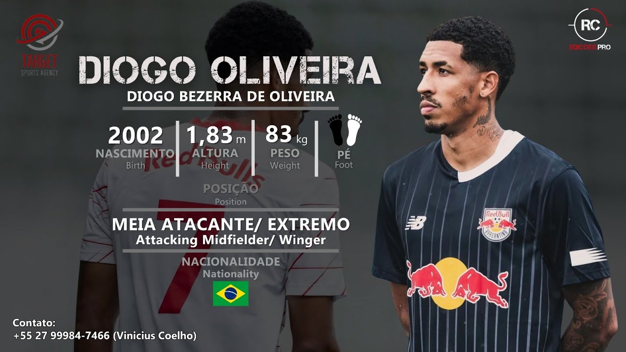 Diogo Oliveira - Meia Atacante / Extremo (Attacking Midfielder / Winger) - 2002 (2024) - YouTube