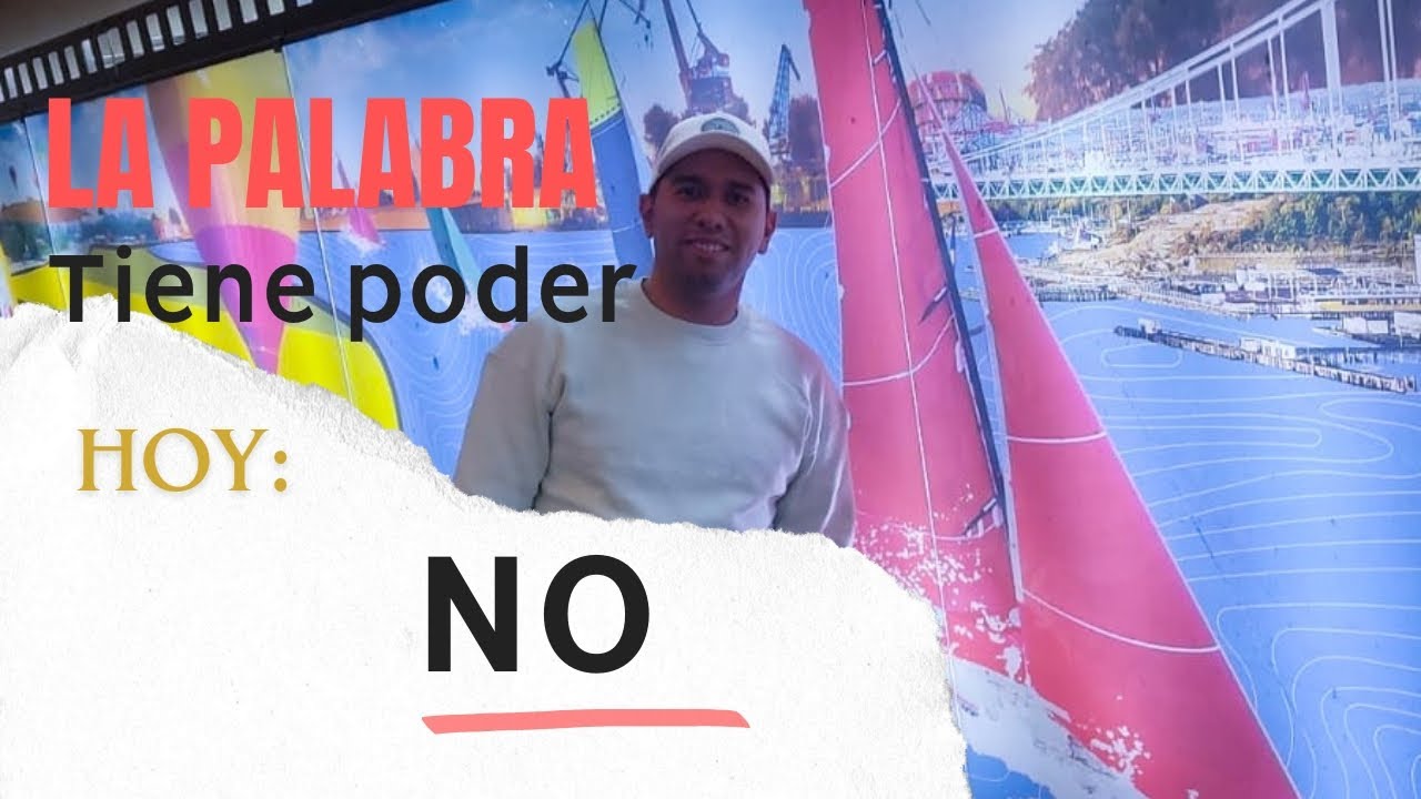 El poder de la palabra NO 🤔 bienvenidos al mundo 🌍 de las palabras ...