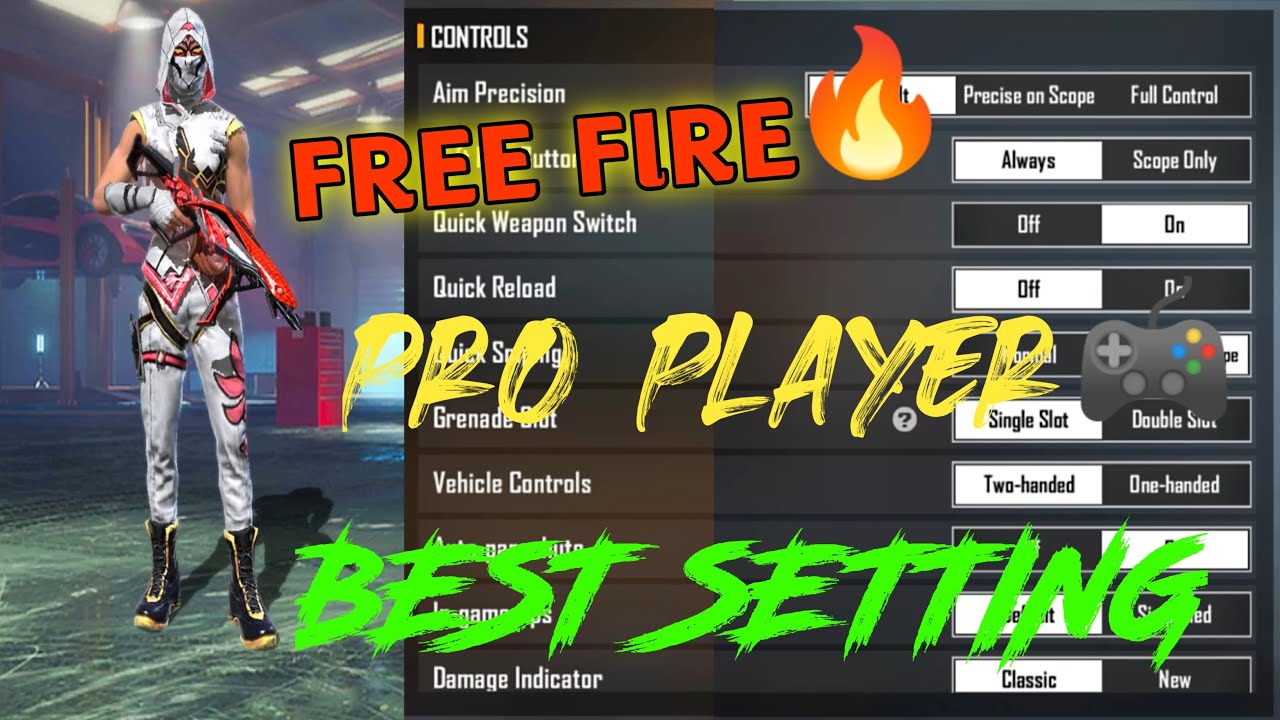 Free Fire Sensitivity Setting | Best Setting For Free Fire | Free Fire ...