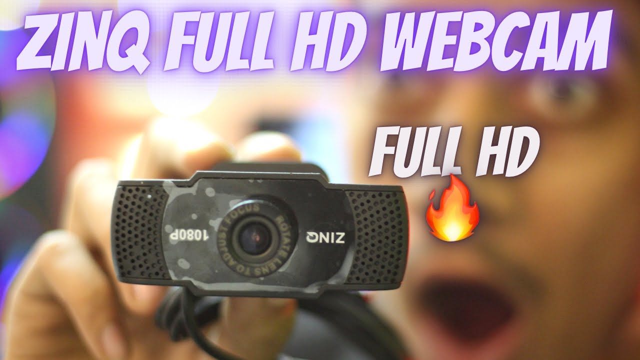 Best Webcam Under 1000🔥 | Zinq Full HD 1080P 2.1 Megapixel 30 FPS USB ...