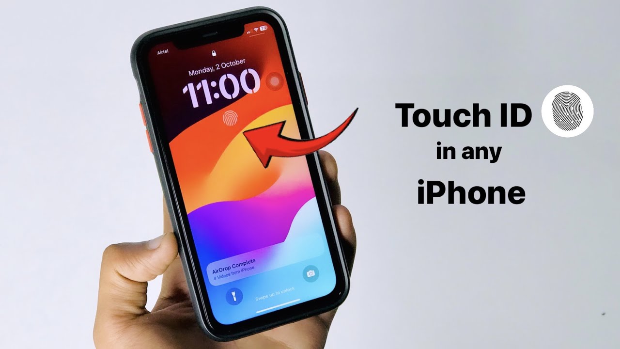 iOS 17 Touch ID feature - Enable ios 17 Touch ID sensor on Face ID ...
