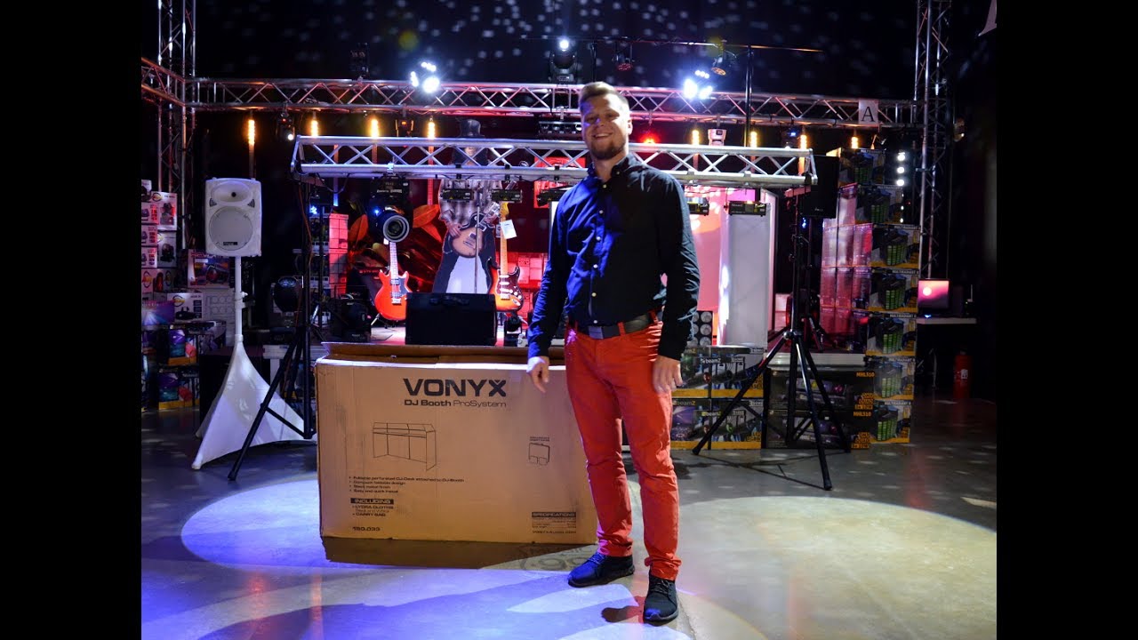 Stand DJ Booth - Unboxing. + instrukcja! //VONYX - YouTube