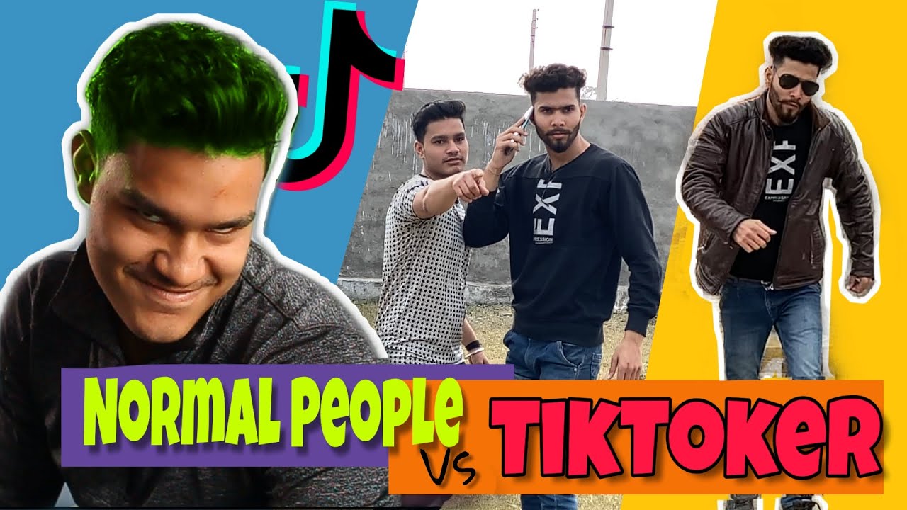 Normal People Vs TikToker | Tik Tok Trending videos| JAATDEEP - YouTube
