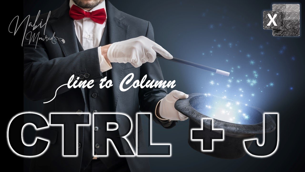 CTRL J From Lines To Columns YouTube CTRL J From Lines To Columns YouTube