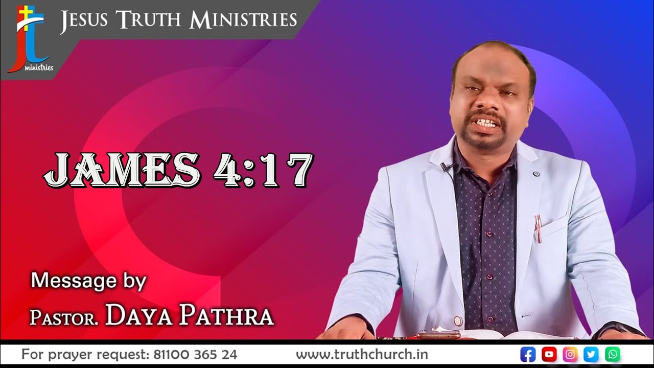 Jesus Truth ministry Daya Pathra daily new grace |17.3.2022 - YouTube