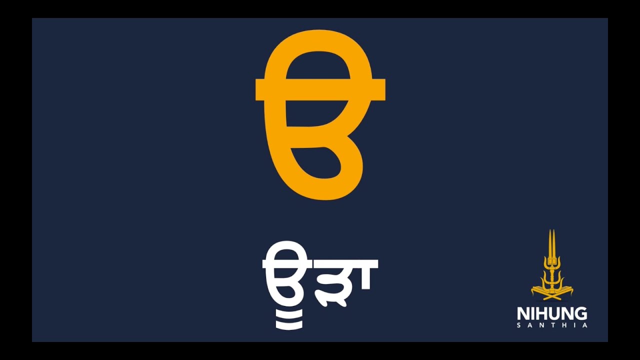 Gurmukhi Lippi De Akhar - Correct Pronunciation of the Gurmukhi ...