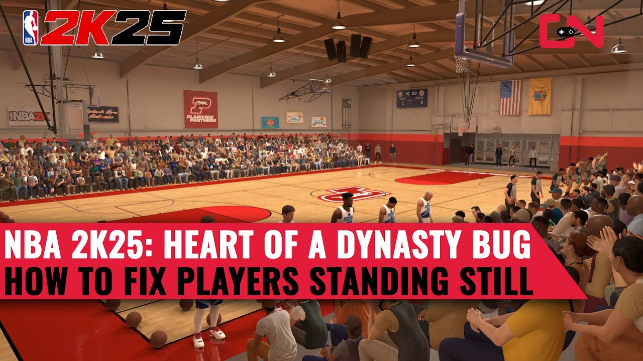 NBA 2K25: How to fix Heart of a Dynasty Bug - Players Standing Still ...