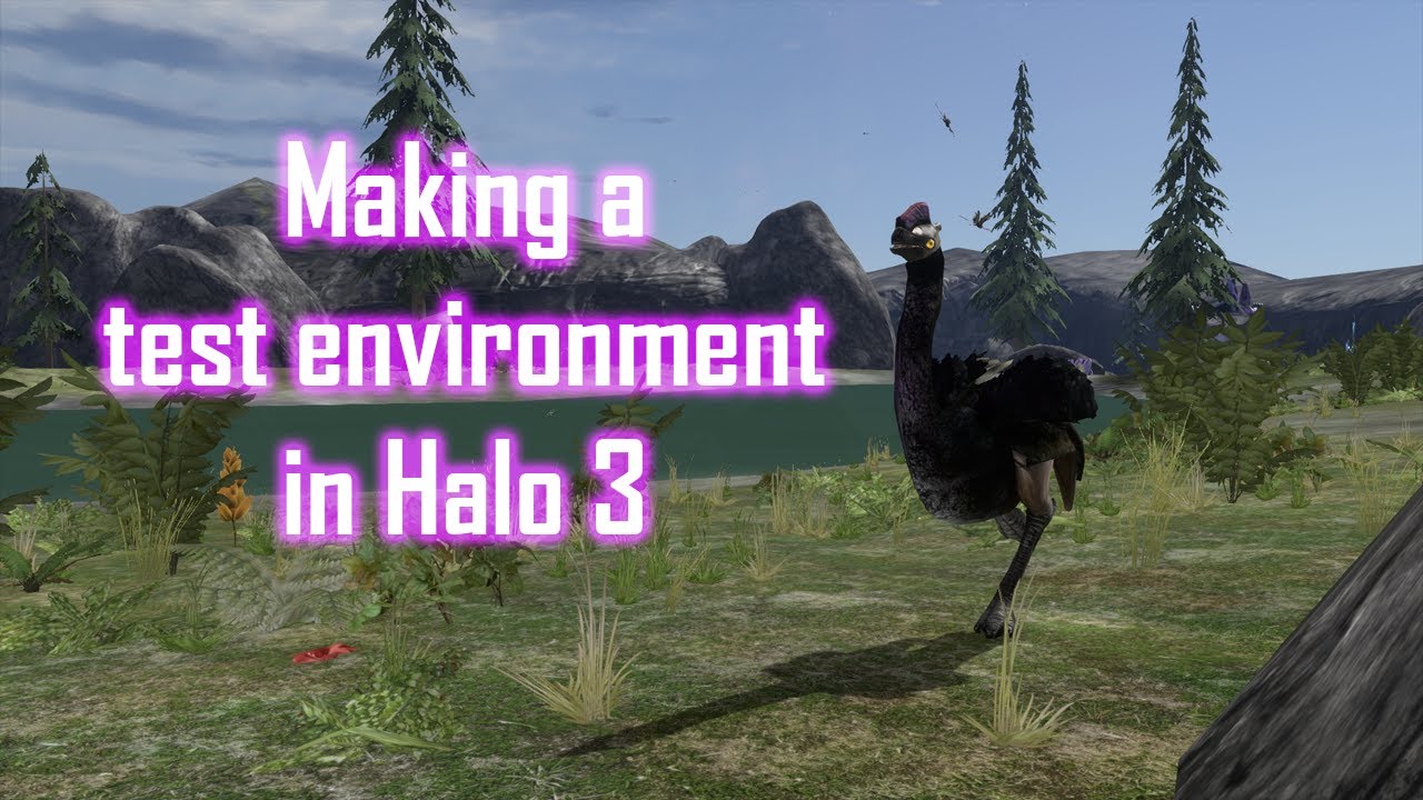 Making a test environment in Halo 3 - YouTube