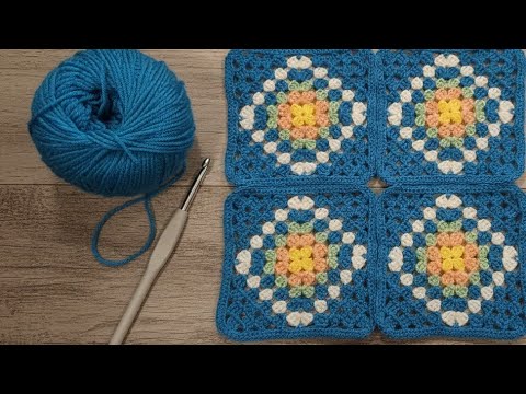 Tığ işi örgü motif örneği / çanta yastık battaniye yatak örtüsü  /  crochet knitting 