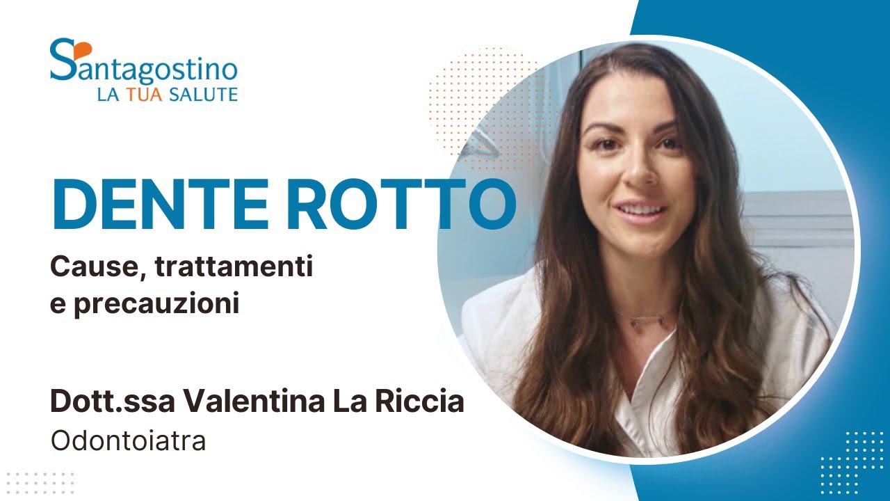 Dente rotto: cause, trattamenti e precauzioni - YouTube