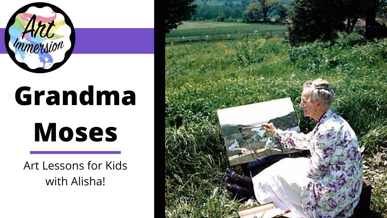 Art Lesson for Kids - Grandma Moses! - YouTube
