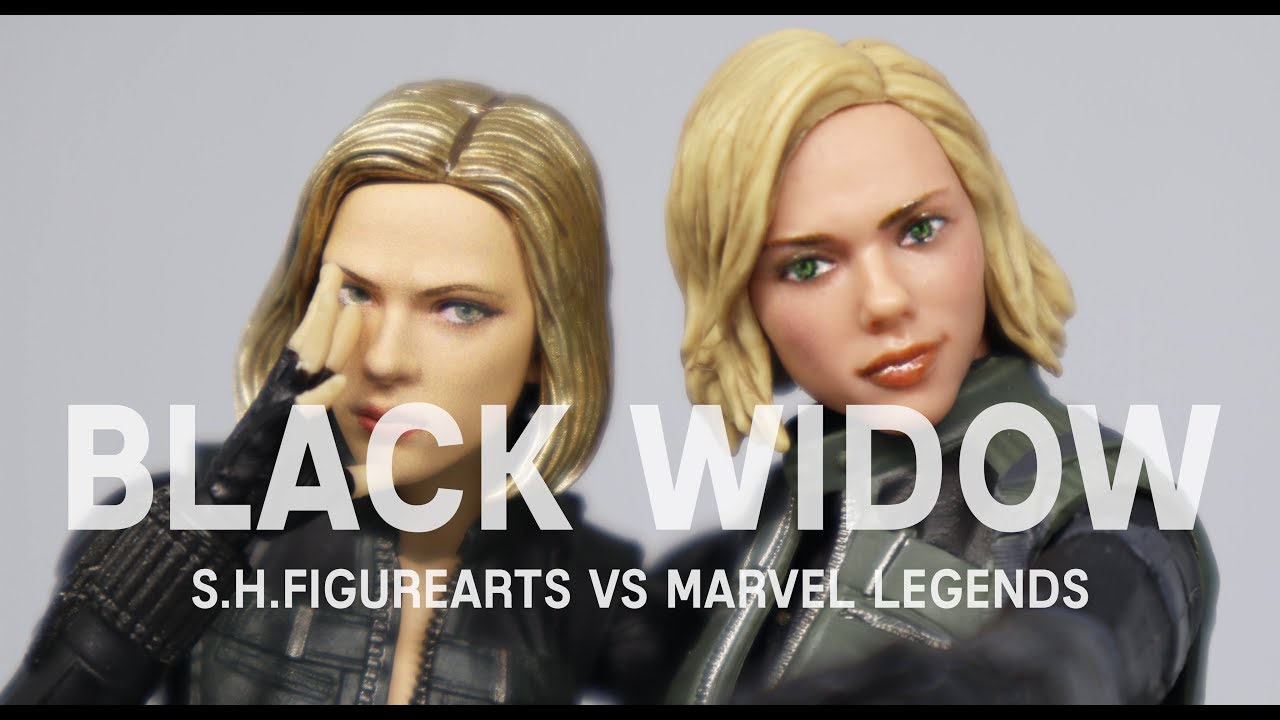 Review #49 - SIAPA YANG MENANG? SHF VS MARVEL LEGENDS BLACK WIDOW ...