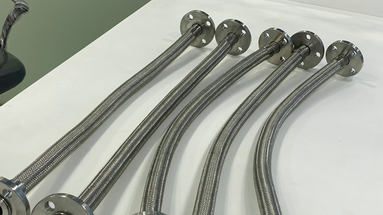 PTFE- Convoluted Hose - YouTube