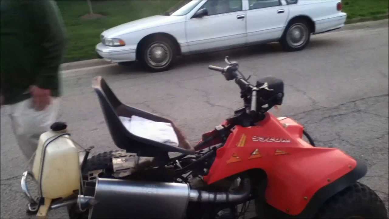 Super fast Suzuki LT185 - YouTube