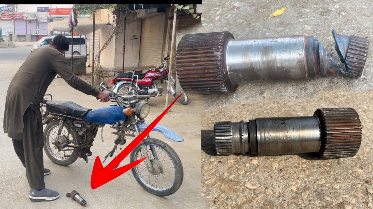 Damaged Shaft Fully Restored / Complete Shaft Wear Repair Process Step ...