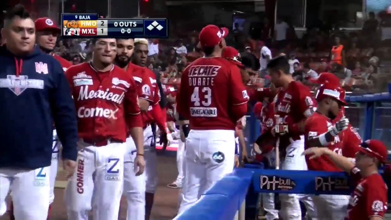 HomeRun de Dave Sappelt (3) de Aguilas de Mexicali LMP2016 - YouTube