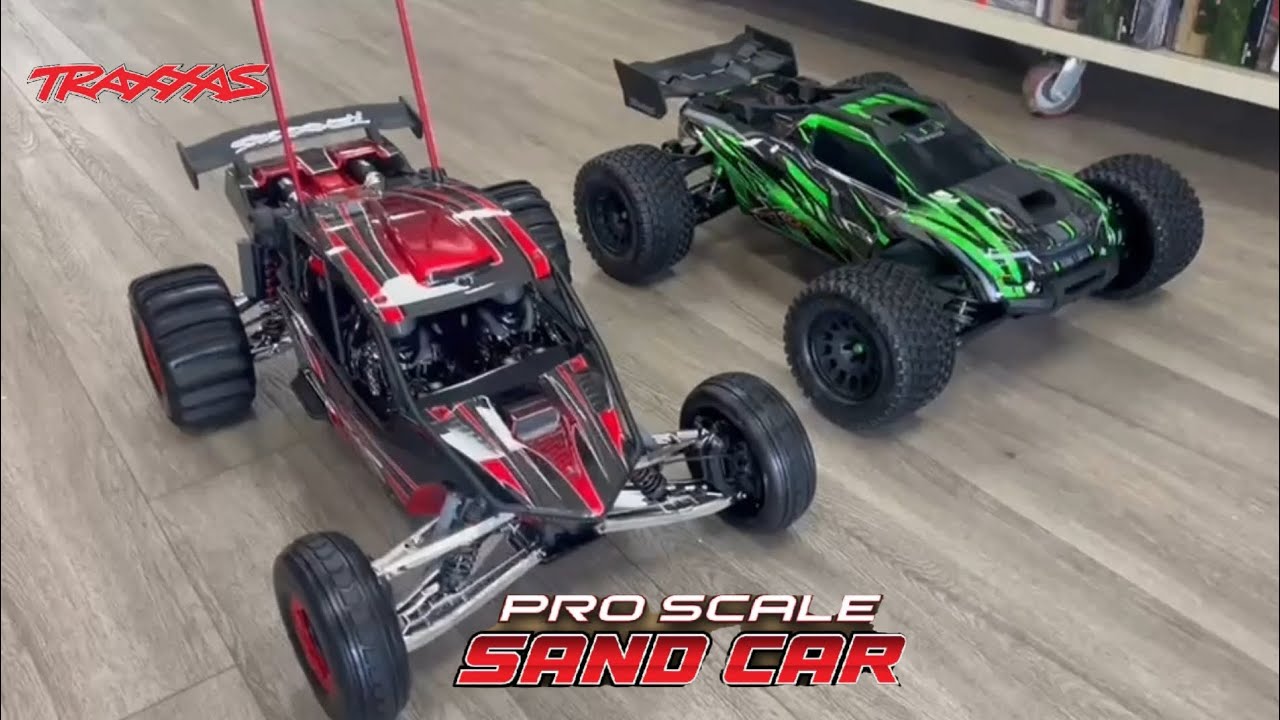 TRAXXAS FUNCO PRO SCALE SAND CAR (FIRSTLOOK) - YouTube