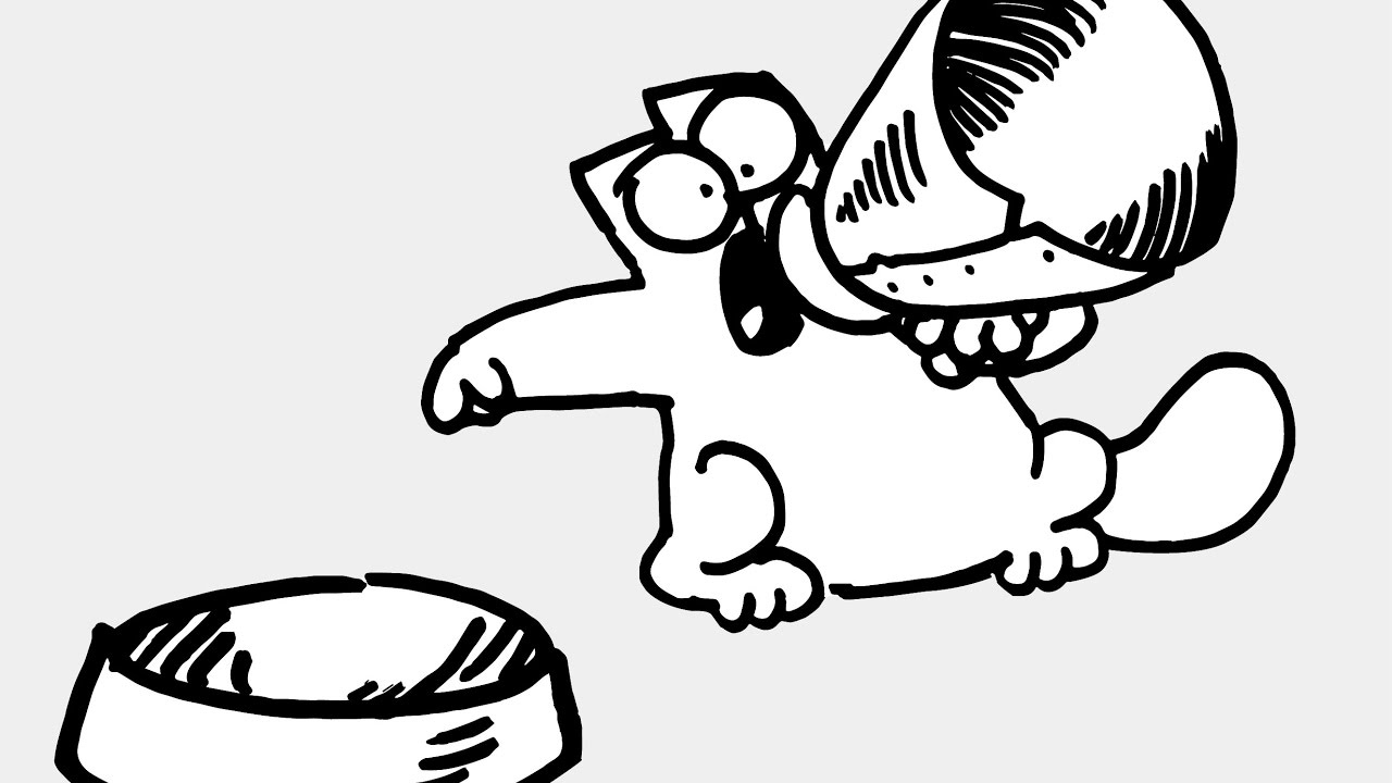 HOW TO DRAW SIMON'S CAT! - YouTube