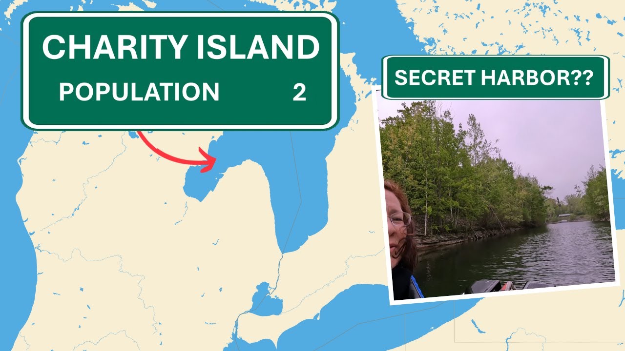 We Explore a Tiny Off Grid Island in Lake Huron With a Cool Story ...