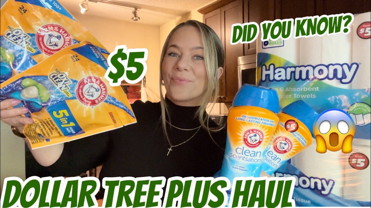 DOLLAR TREE PLUS HAUL | $5 | ESSENTIALS | AMAZING DEALS | CHATTY | DID ...