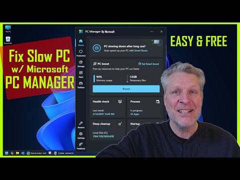 Microsoft PC Manager: FREE Tool To Optimize Your PC