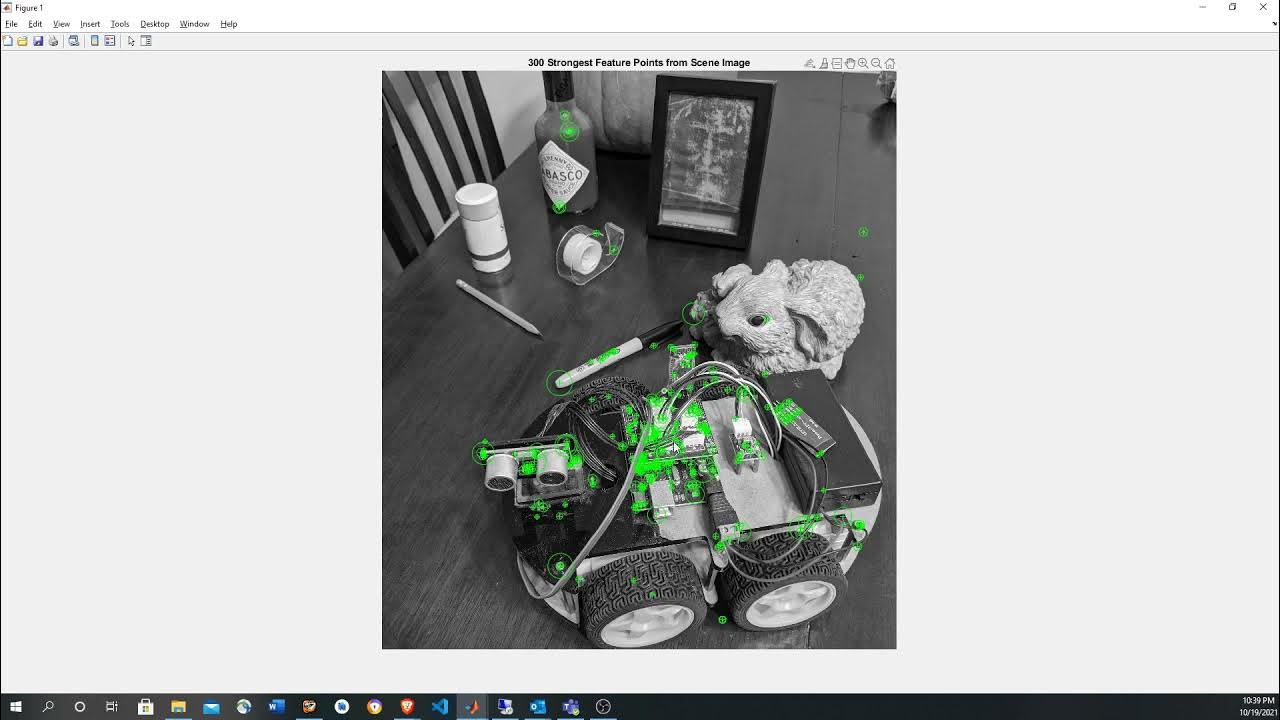 Object detection using SURF and BRISK features in MATLAB - YouTube