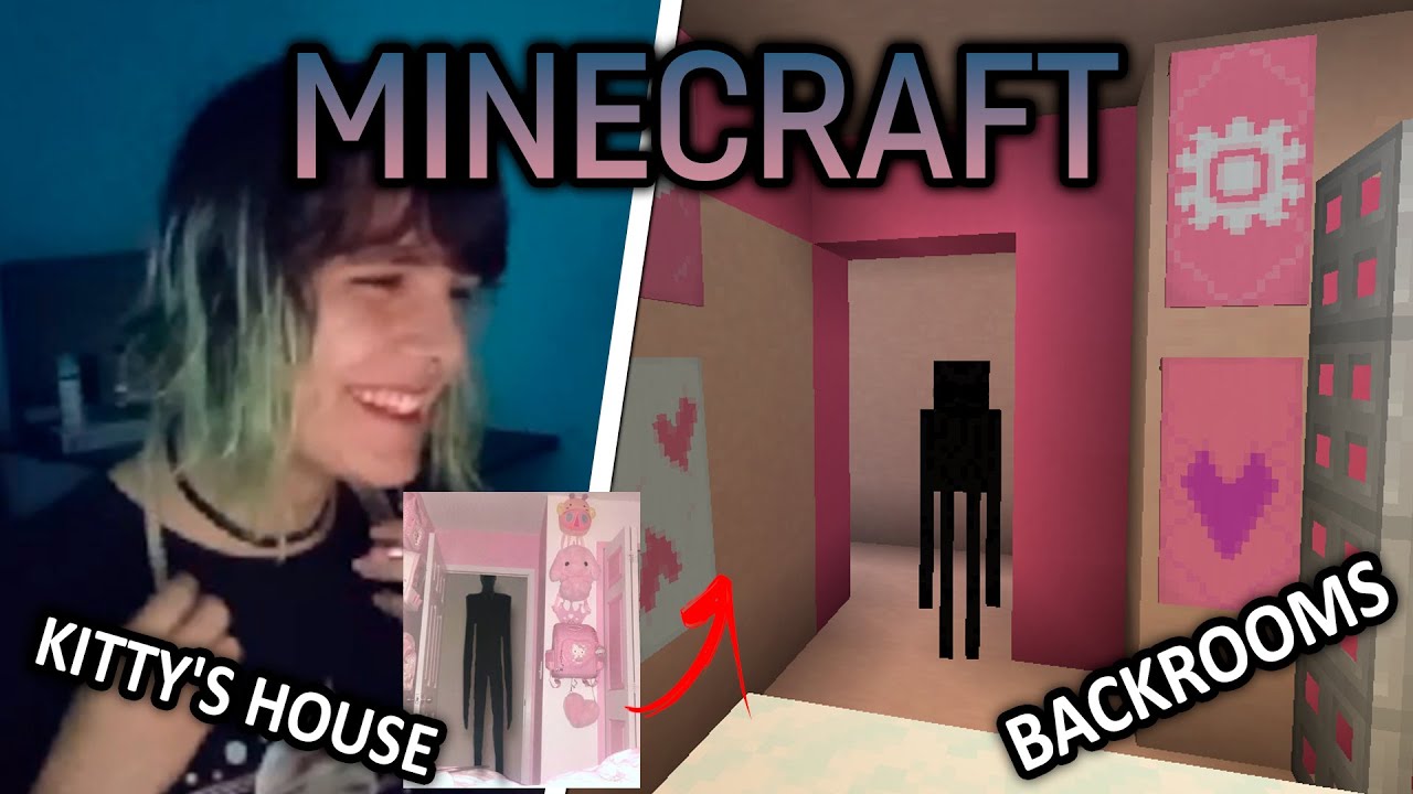 Construindo a Kitty's House no MINECRAFT - Backrooms - YouTube