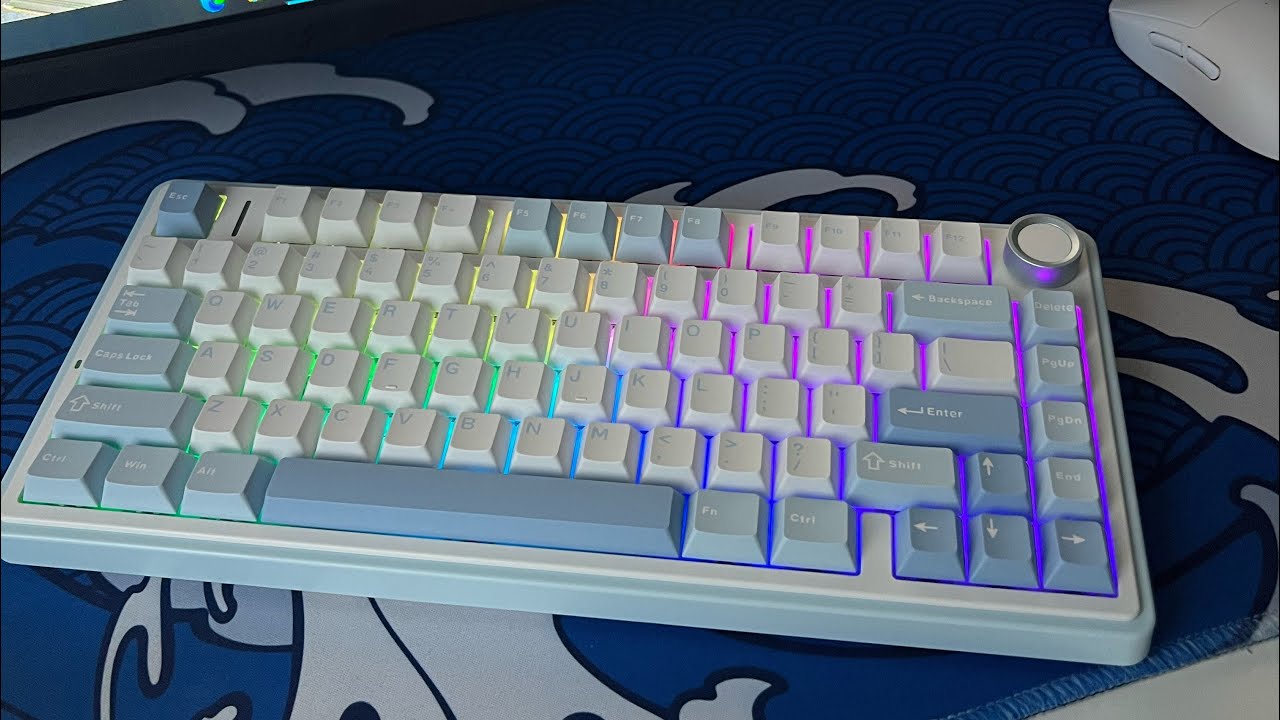 Aula F75 | Sea Salt Blue | UNBOXING | РАСПАКОВКА | - YouTube