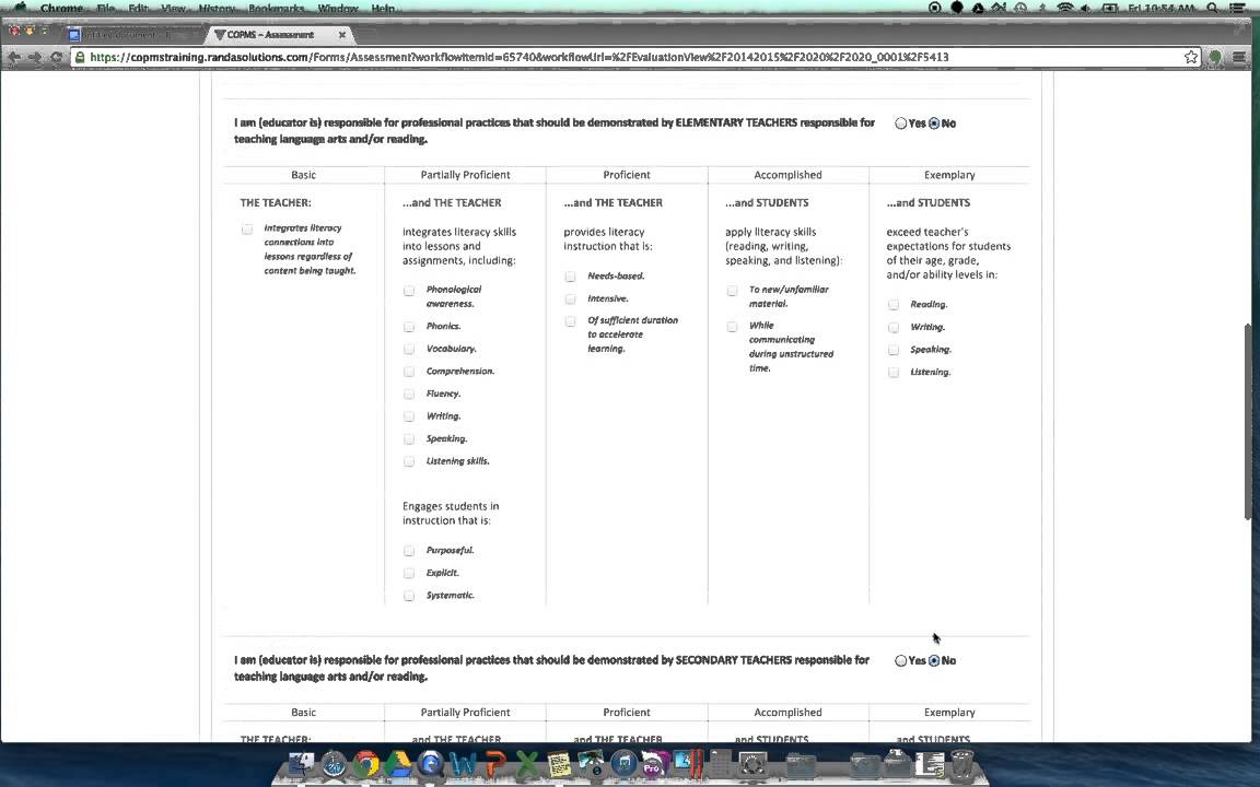 RANDA - Self assessment - YouTube
