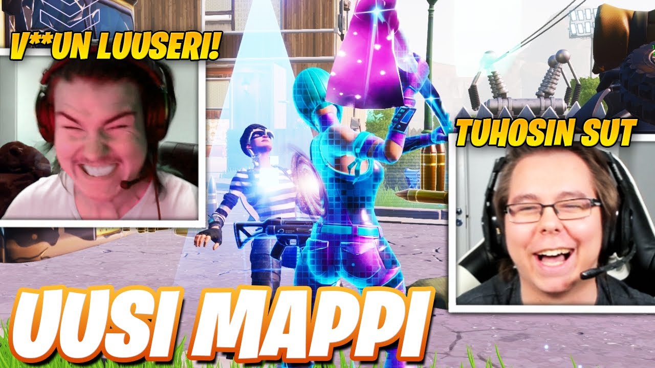 Lewa PICKAXE RAGE Uudessa Fortnite MAPISSA! (Fortnite EI Rakennusta ...