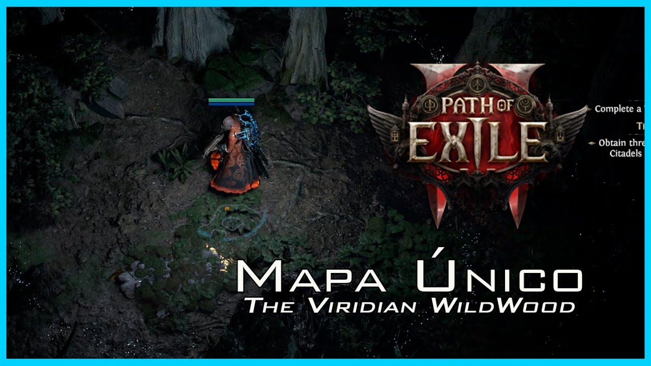 Path of Exile 2 - Mapa Único - The Viridian WildWood [Hunt-0.2] - YouTube