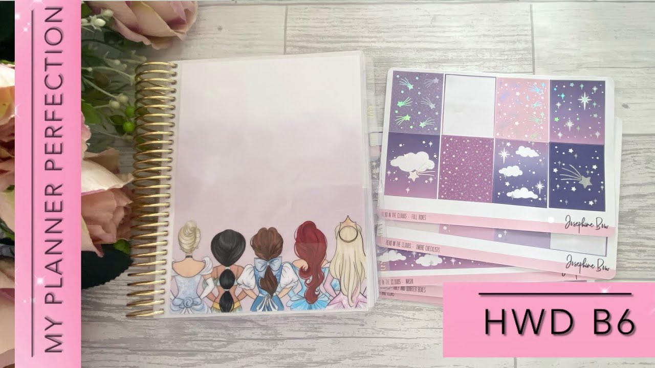 Harriet Write Designs B6 Plan With Me | My Planner Perfection - YouTube