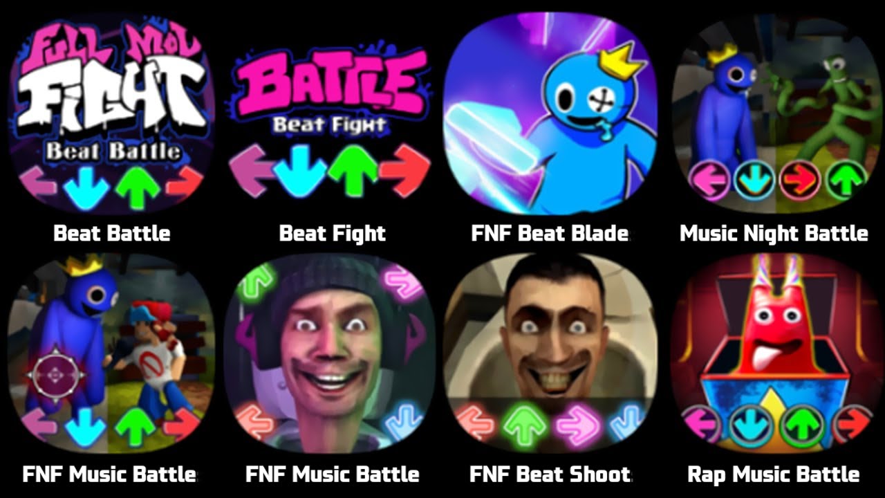 Beat Battle, FNF Minecraft Mobs, FNF Pibby Apocalypse, FNF Beat Blade ...