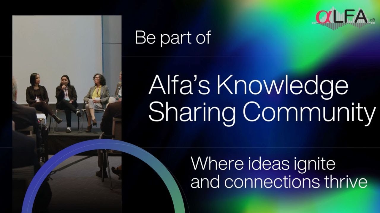 Alfa Knowledge Sharing Event Teaser - YouTube