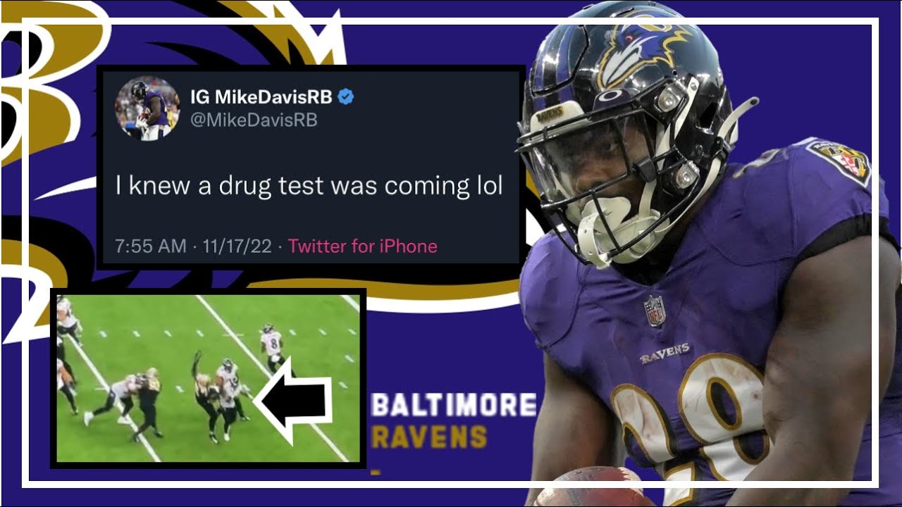 RAVENS MIKE DAVIS GETS "RANDOM" DRUG TEST AFTER KNOCKING SAINTS ...