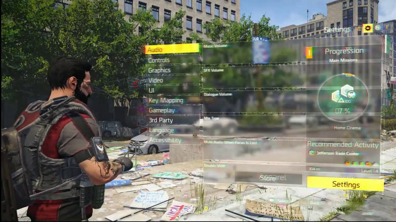 The Division 2 : GTX970 around 60 fps graphic settings - YouTube