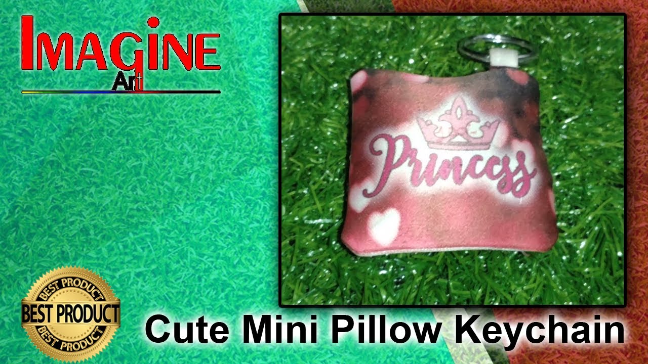 Pillow Keychain Gift Keychain | Cute Mini Pillow Keyring | Designer ...