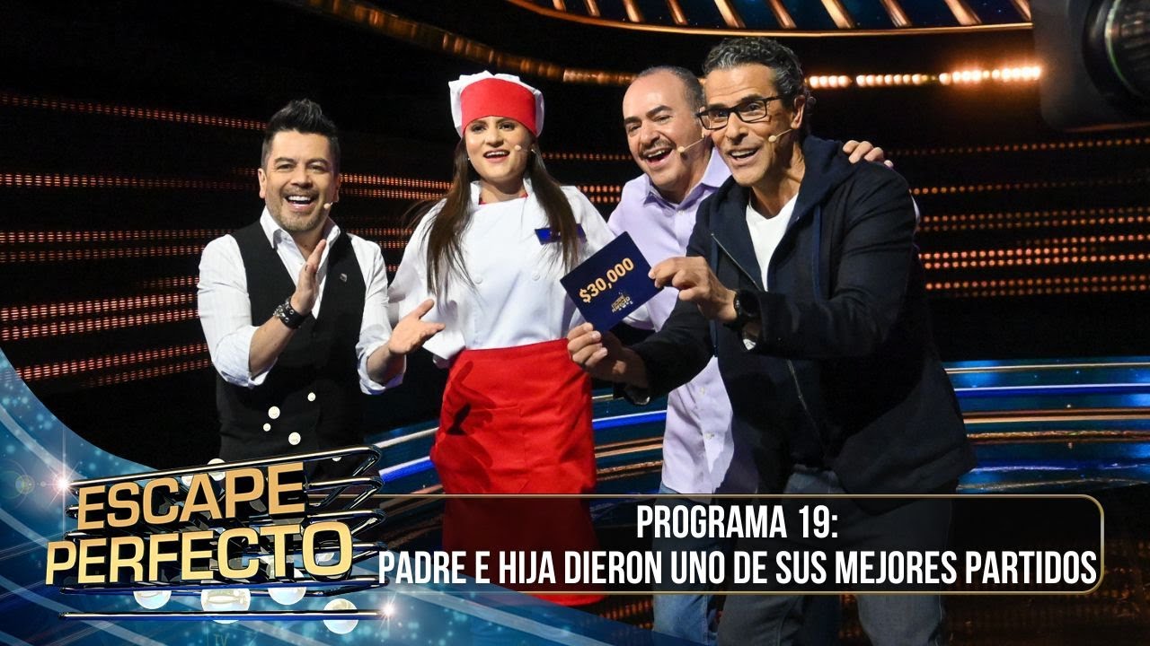 Padre e hija demostraron sus mejores jugadas | Escape Perfecto | Programa 13 de junio 2024 - YouTube