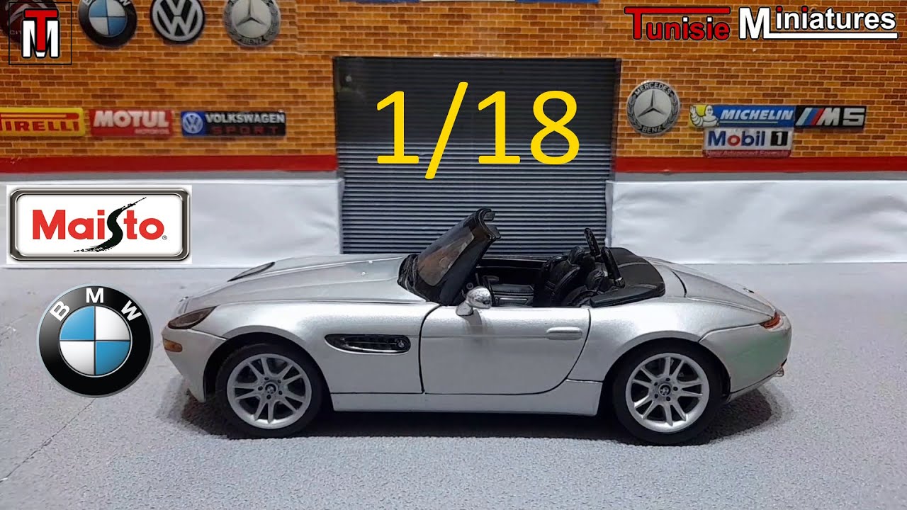 Diecast Model Car - BMW Z8 1/18 Scale by Maisto #bmwz8 - YouTube