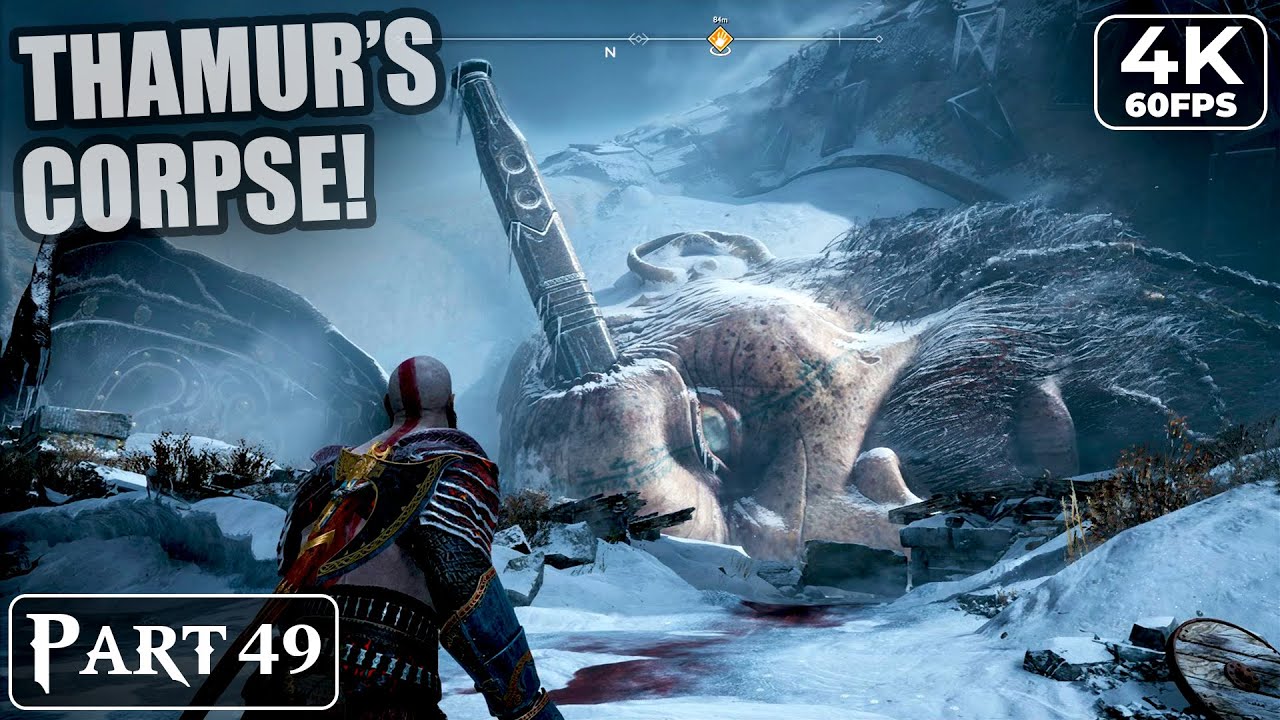 Thamur'S Corpse - God Of War 4 (2018) Gameplay #49 - YouTube