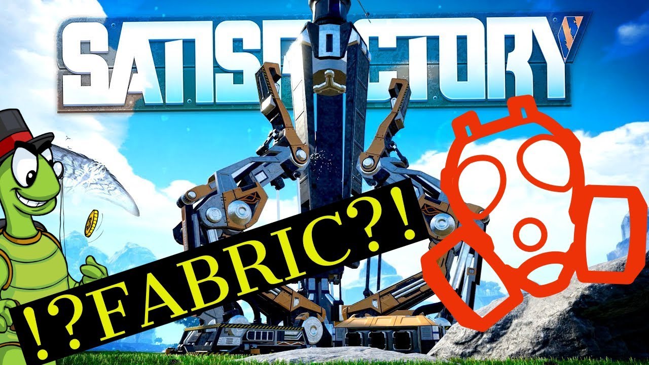 How to Make Fabric / Gas Mask in Satisfactory - YouTube