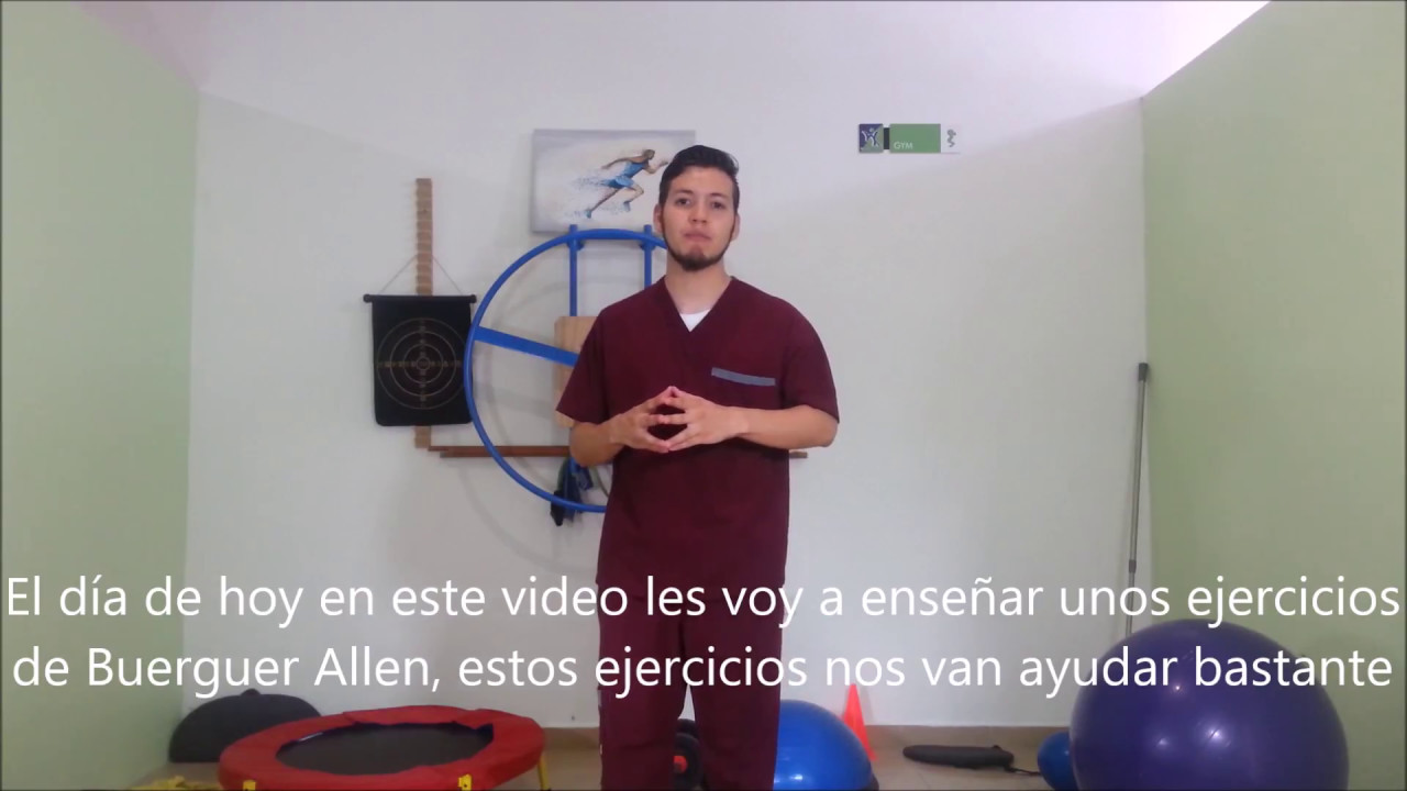 Ejercicios de Buerguer Allen - Problemas circulatorios - YouTube