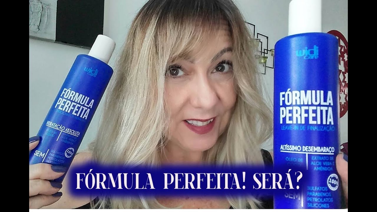 💙LINHA FÓRMULA PERFEITA DA WIDI CARE - LOW/NOPOO. Hidratação power ...
