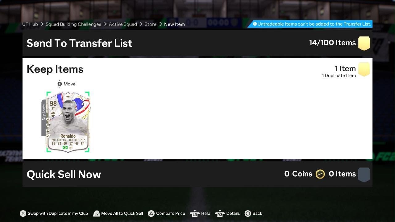 GoTG R9 from 30 Coins Pack?!? - EA SPORTS FC 24 - YouTube
