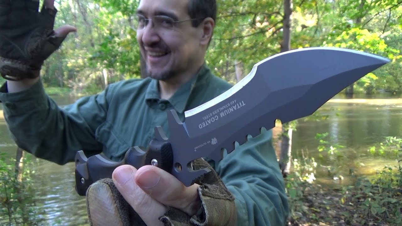 ($25) HX Outdoors Tactical Hunting Knife (Mini Tracker) Review - The ...